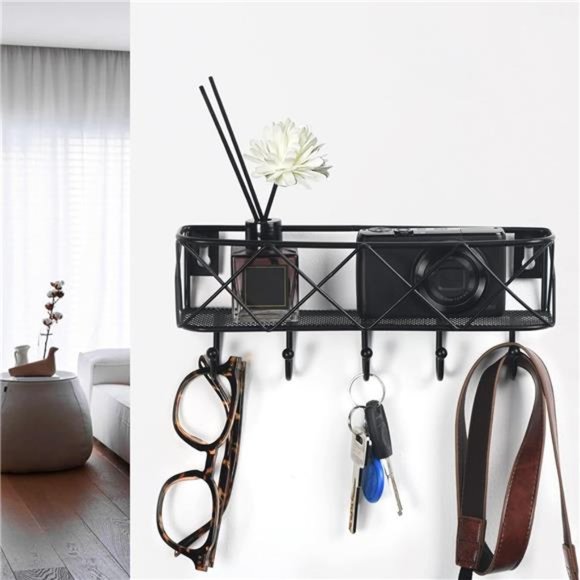 Storage & Organization | Key Holder For Wall Decorative Entryway Hooks ...
